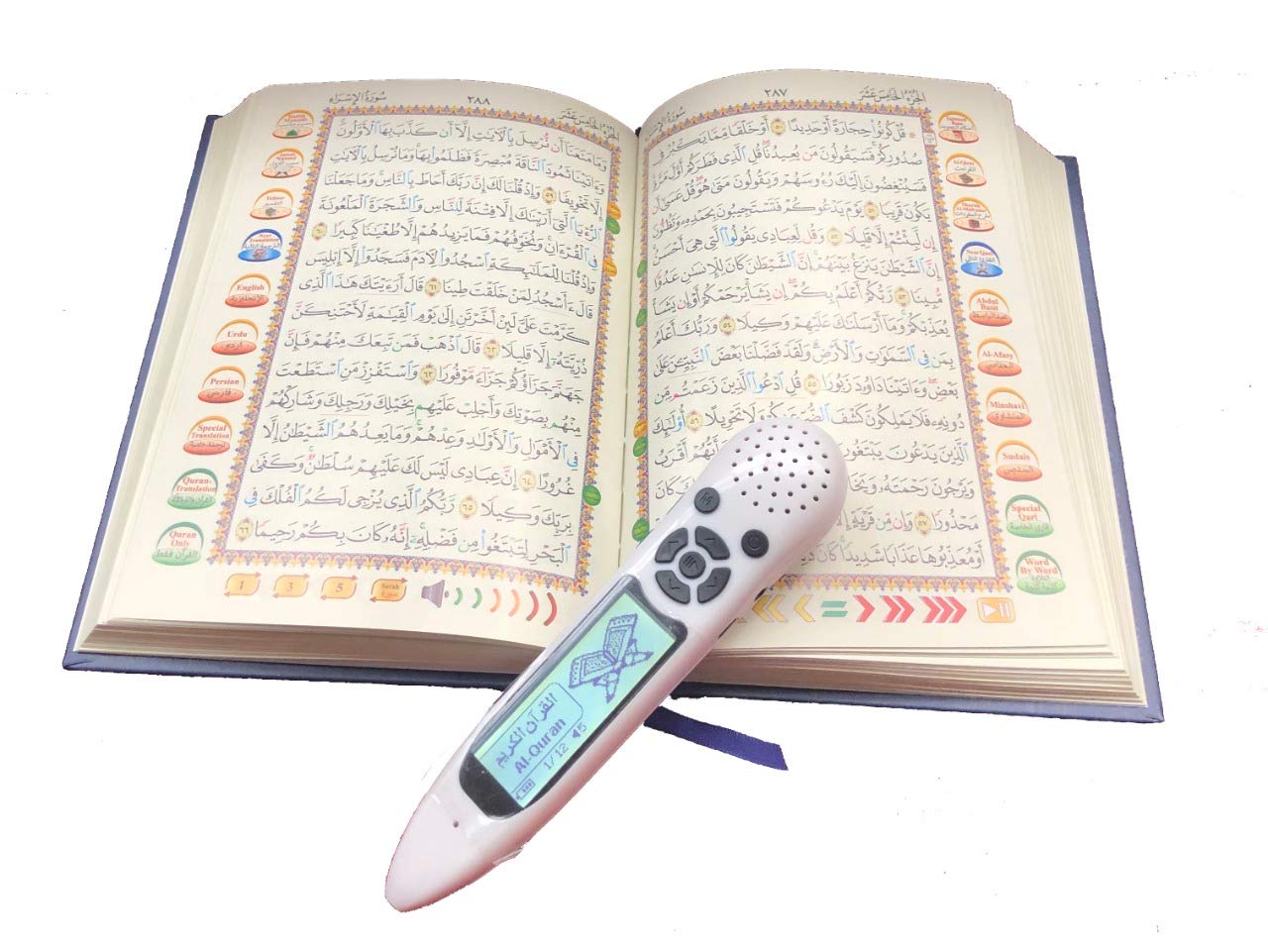 Taj Company Digital Quran Pen Reader for Holy Quran with tajweed and D
